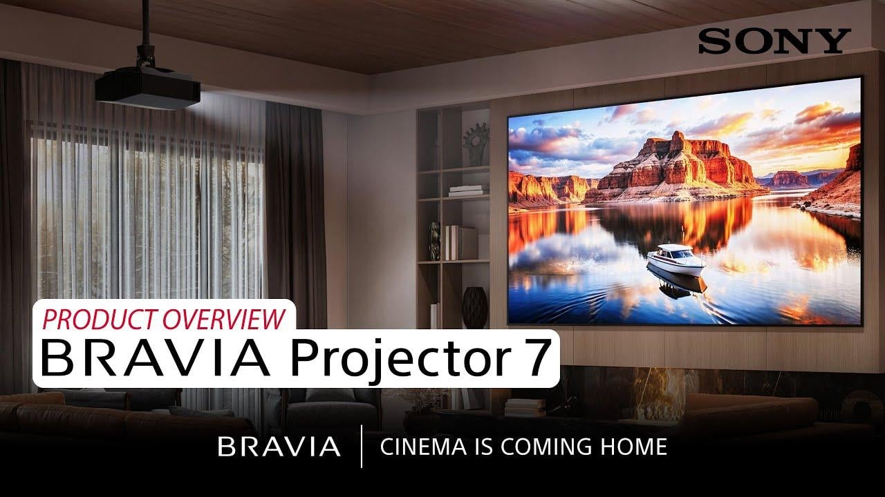 BRAVIA Projector 7 4K HDR Laser Projector | Product Overview