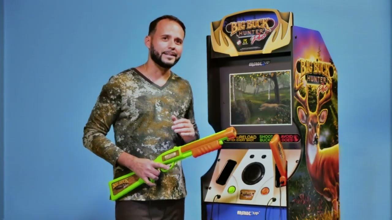 Arcade1Up - Big Buck Hunter Pro Deluxe Arcade Machine - Features