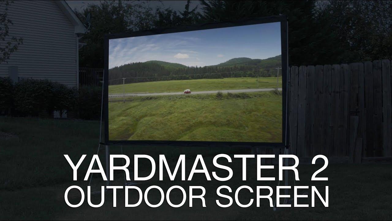 Elite Screens YardMaster 2 Series Indoor/Outdoor Projection Screen