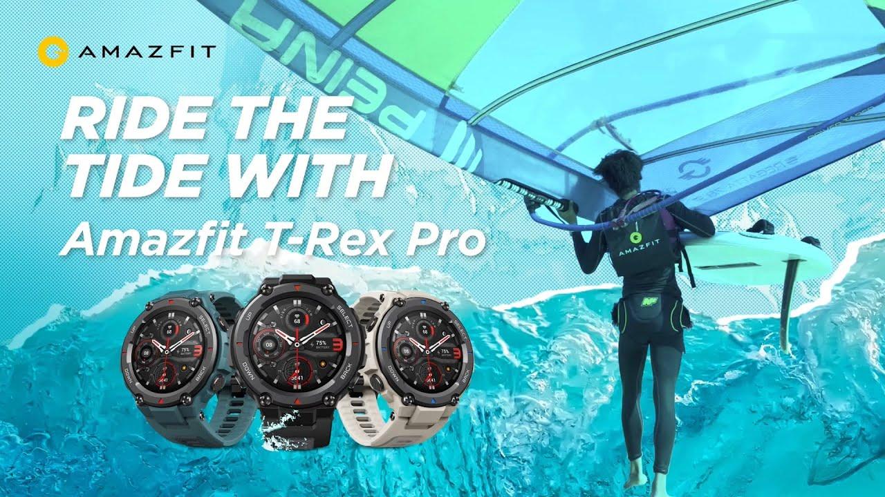Ride the Tide with the Smartwatch Amazfit T-Rex Pro | Abt Videos