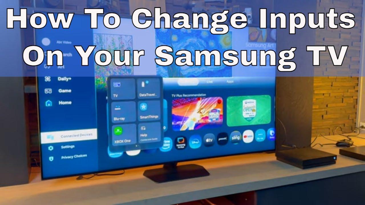 How To Change Inputs On A Samsung TV | Abt Videos