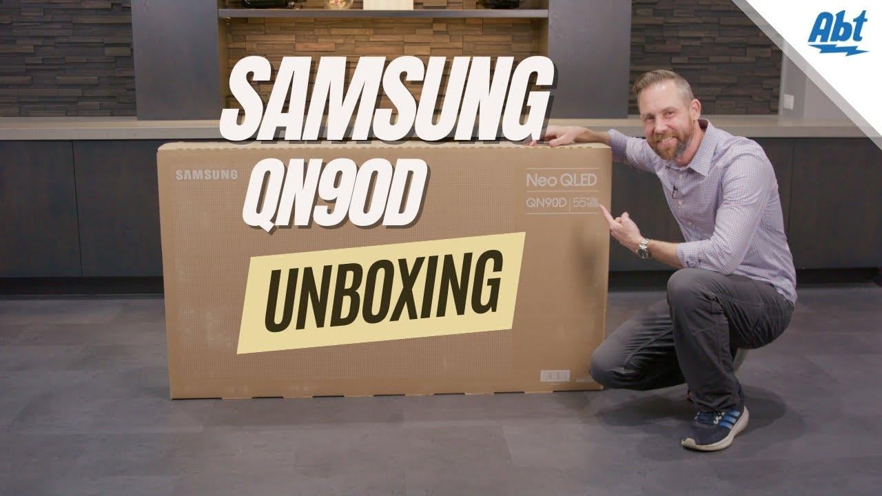 Samsung QN90D Series Neo QLED Unboxing | Abt Videos