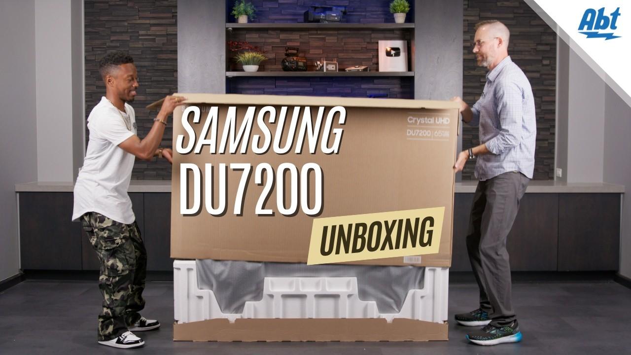 2024 Samsung DU7200 Series Crystal UHD TV Unboxing | Abt Videos