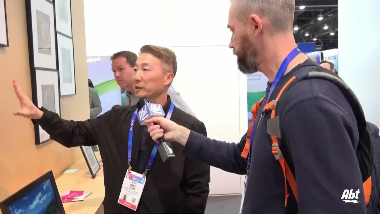 CES 2025: Aluratek ePaper Photo Frame | Abt Videos