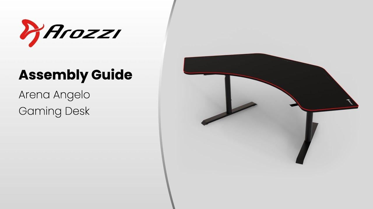 Arozzi Computer Desks ARENA-ANGELO-BK-M Videos | Abt