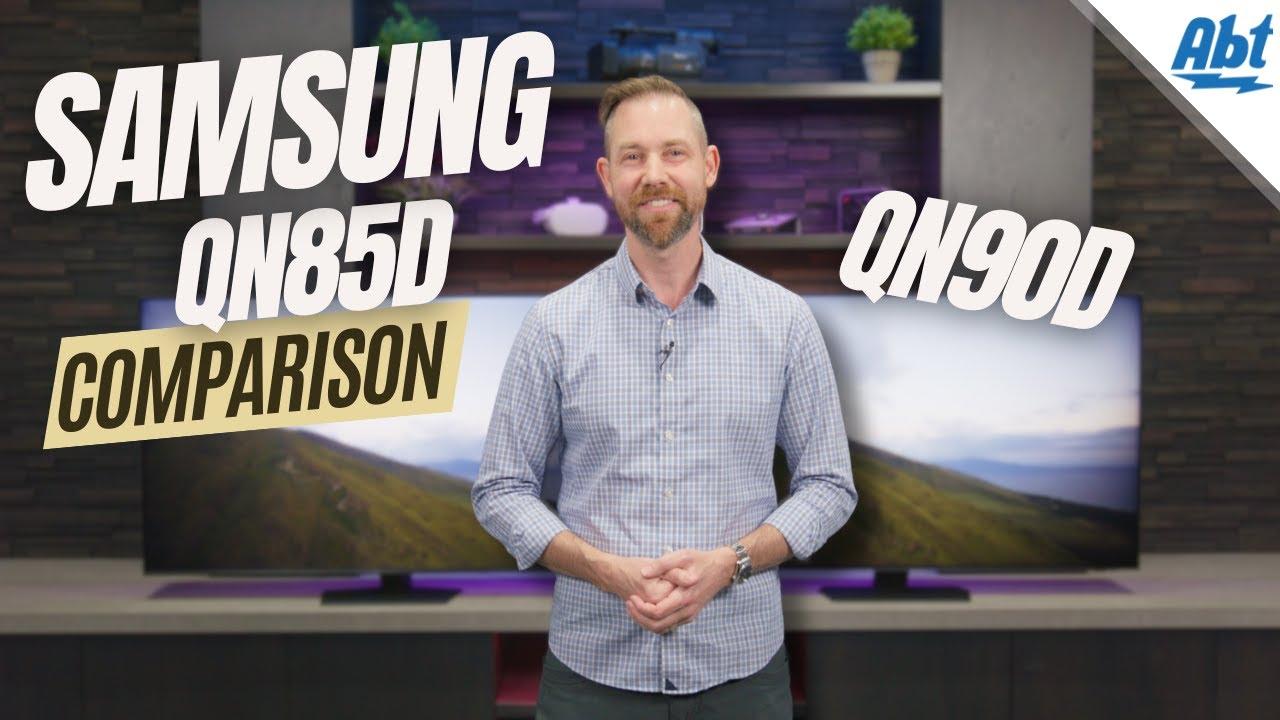 2024 Samsung Neo QLED Comparison: QN85D vs QN90D | Abt Videos