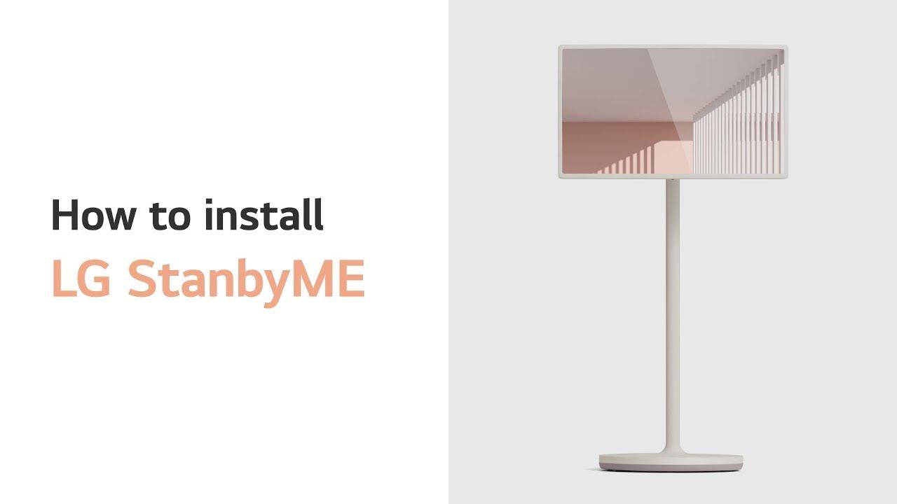 LG | How to install StanbyME | Abt Videos