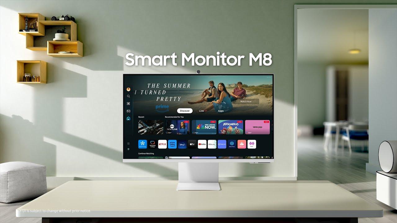 Samsung | Smart Monitor M8 - Overview | Abt Videos