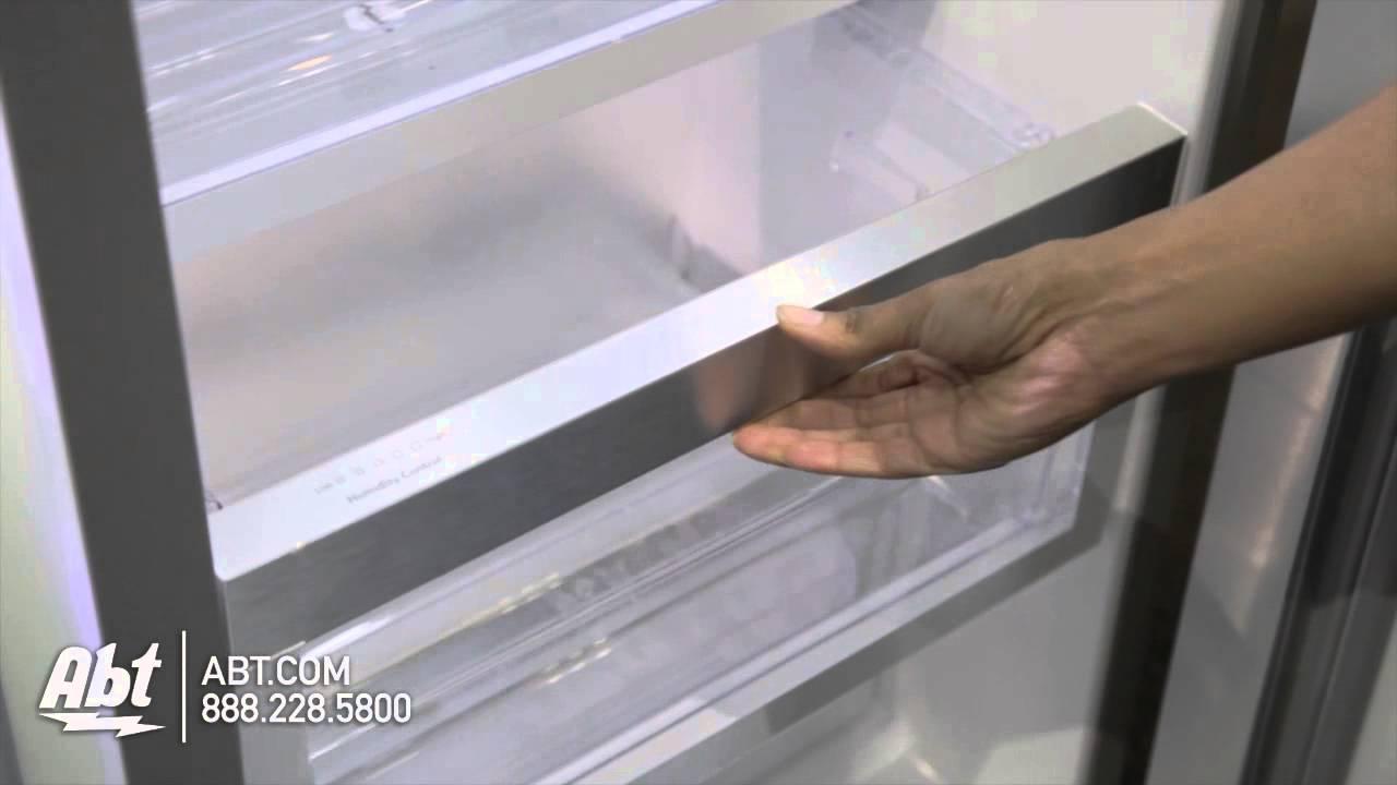 KitchenAid Side-By-Side Refrigerator KRSC503ESS Overview | Abt