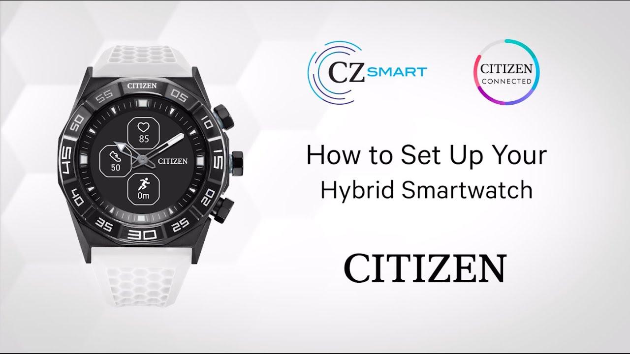 CITIZEN - CZ Smart: How to Set-Up Your Hybrid Smartwatch | Abt Videos