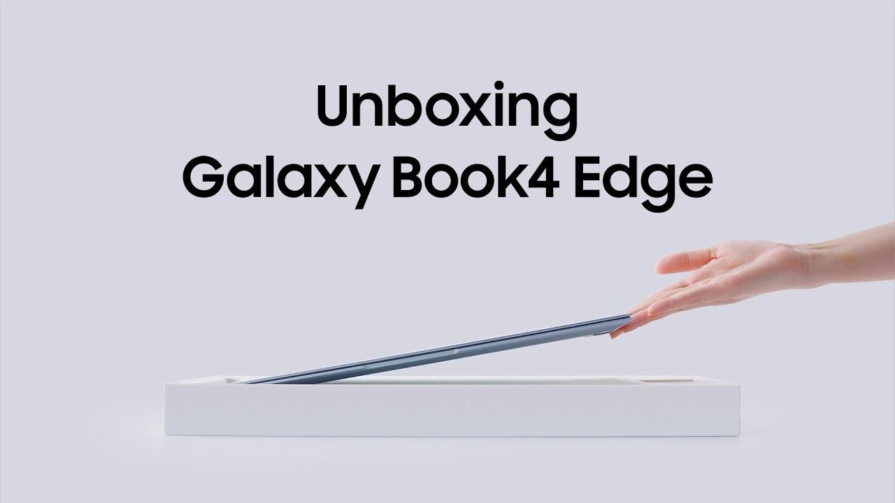 Samsung | Galaxy Book4 Edge Laptop - Unboxing | Abt Videos