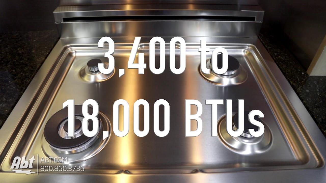 Bertazzoni 30in Master Series Range MAS304GASXE01 | Abt Videos