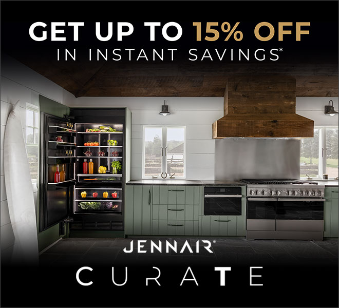 JennAir JFFCF72DKL RISE 21.9 cu ft French Door Refrigerator