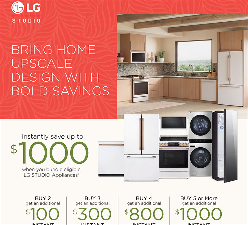 LG STUDIO 9.4 Cu. Ft. Double Wall Oven WDES9428F | Abt